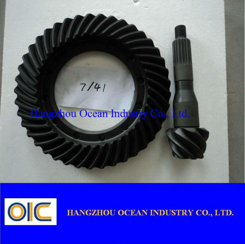 Low Noise Level Crown Wheel and Pinion Made of Steel for Long-lasting ...
