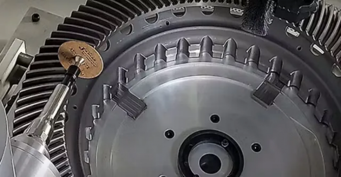 Gear manufacturing process-gear deburring and edge strengthening process